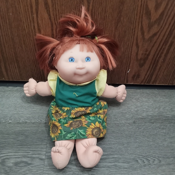 Cabbage Patch Kids | Toys | Cabbage Patch Kids Vintage Sunflower Dress ...